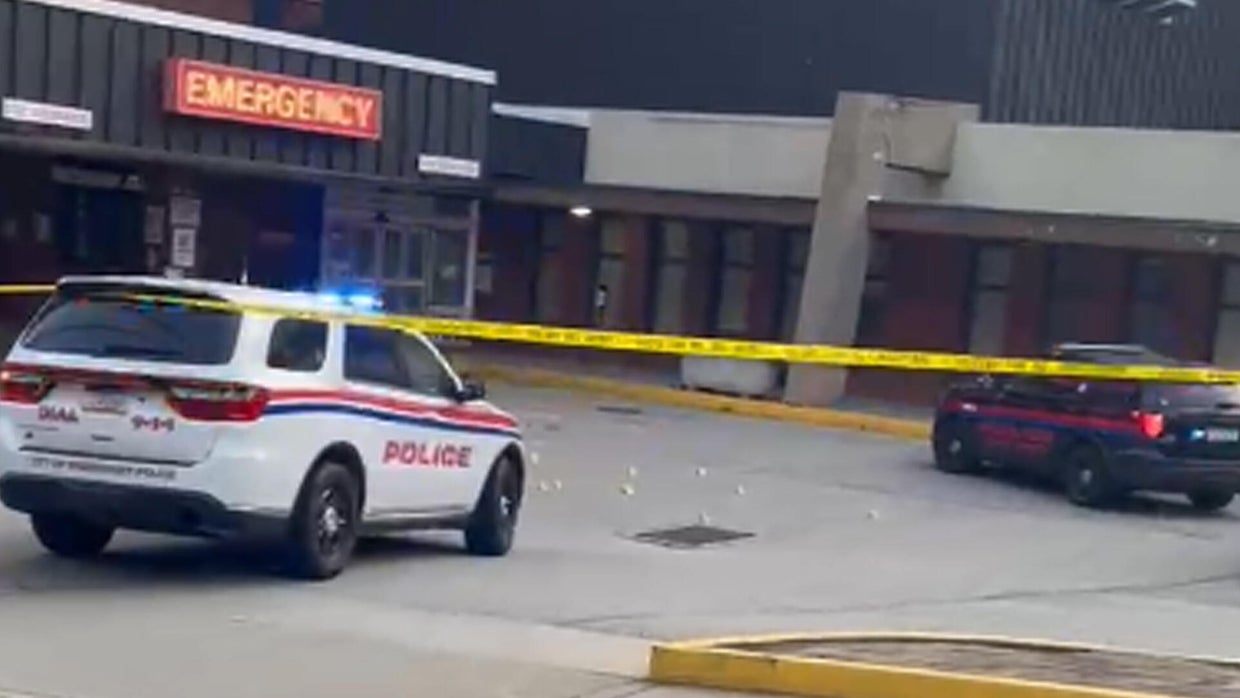 Man shot outside UPMC McKeesport Hospital, police investigating - CBS ...