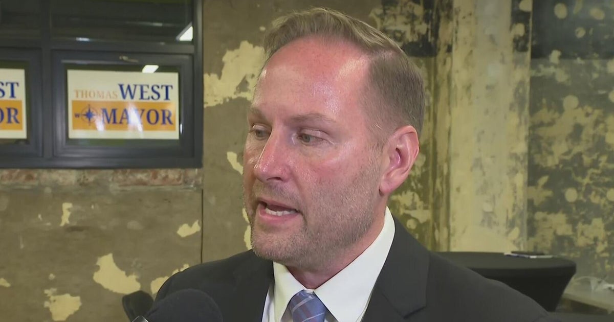 Thomas West speaks after losing Republican mayoral primary - CBS Pittsburgh