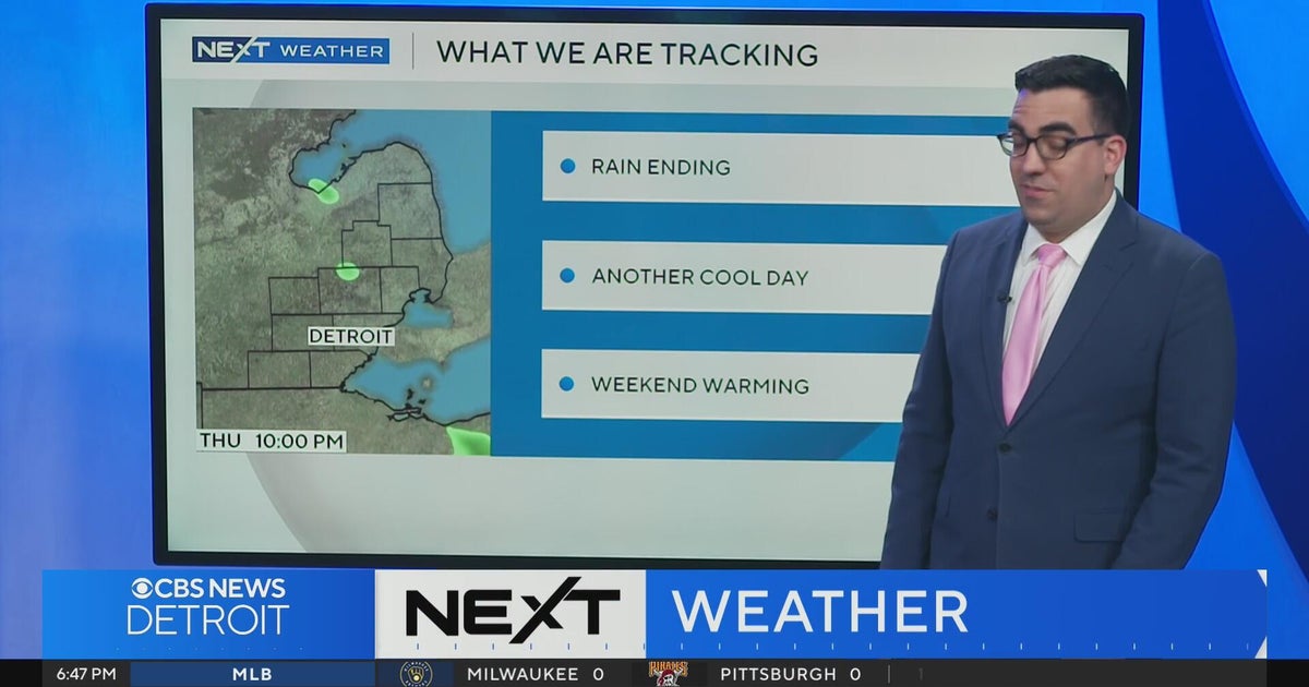 NEXT Weather Forecast 5-22-25 - CBS Detroit