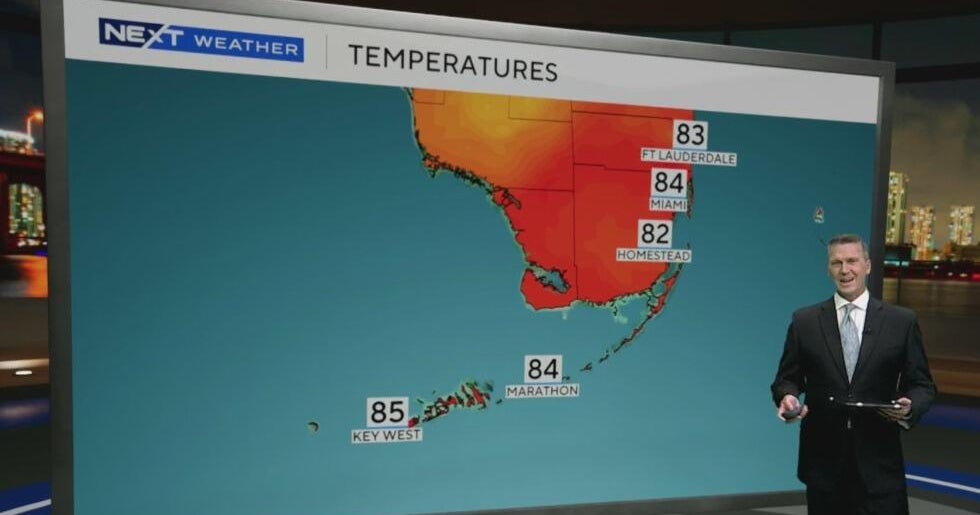 South Florida weather for Sunday 5/25/25 11PM - CBS Miami