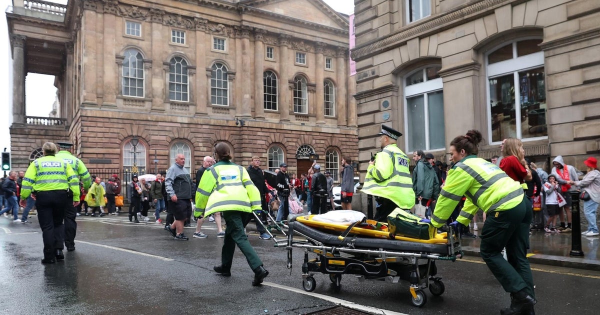U.K. officials give update on Liverpool FC parade car crash - CBS News