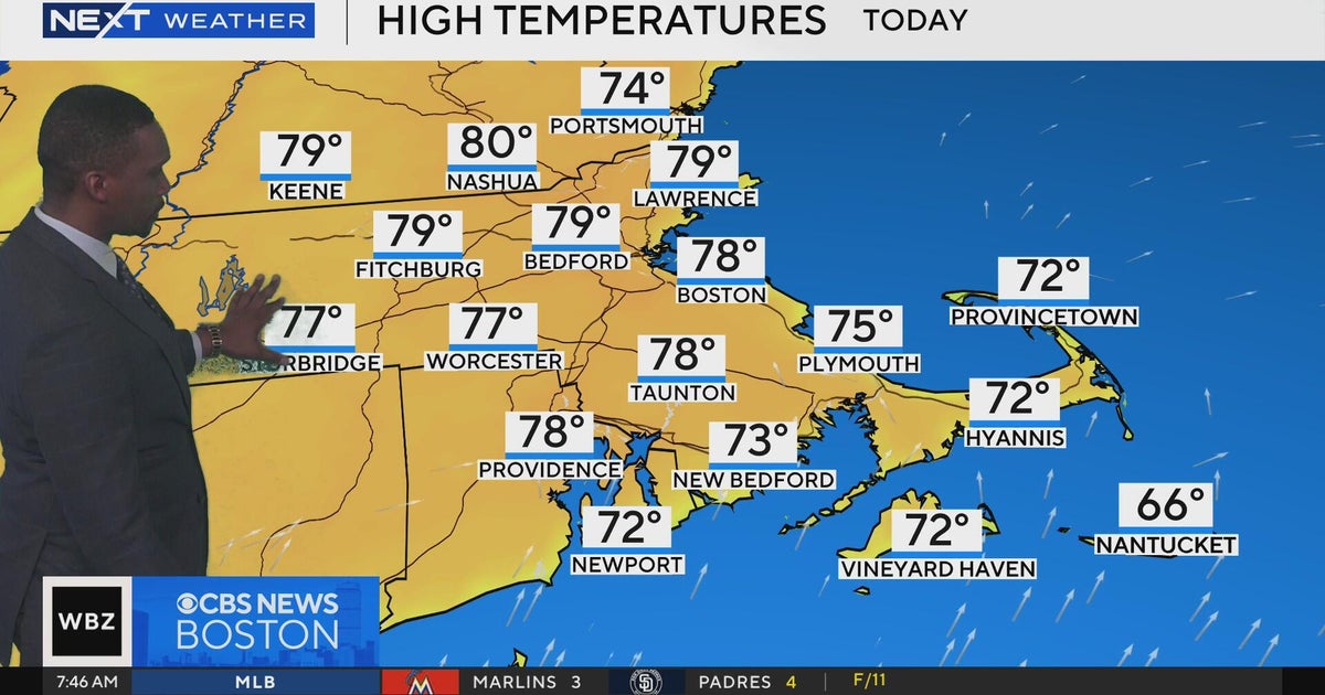 Next Weather: WBZ mid-morning forecast for May 27, 2025 - CBS Boston
