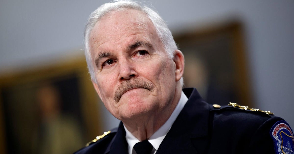 Retiring Capitol Police chief says Trump's Jan. 6 pardons were "slap in ...