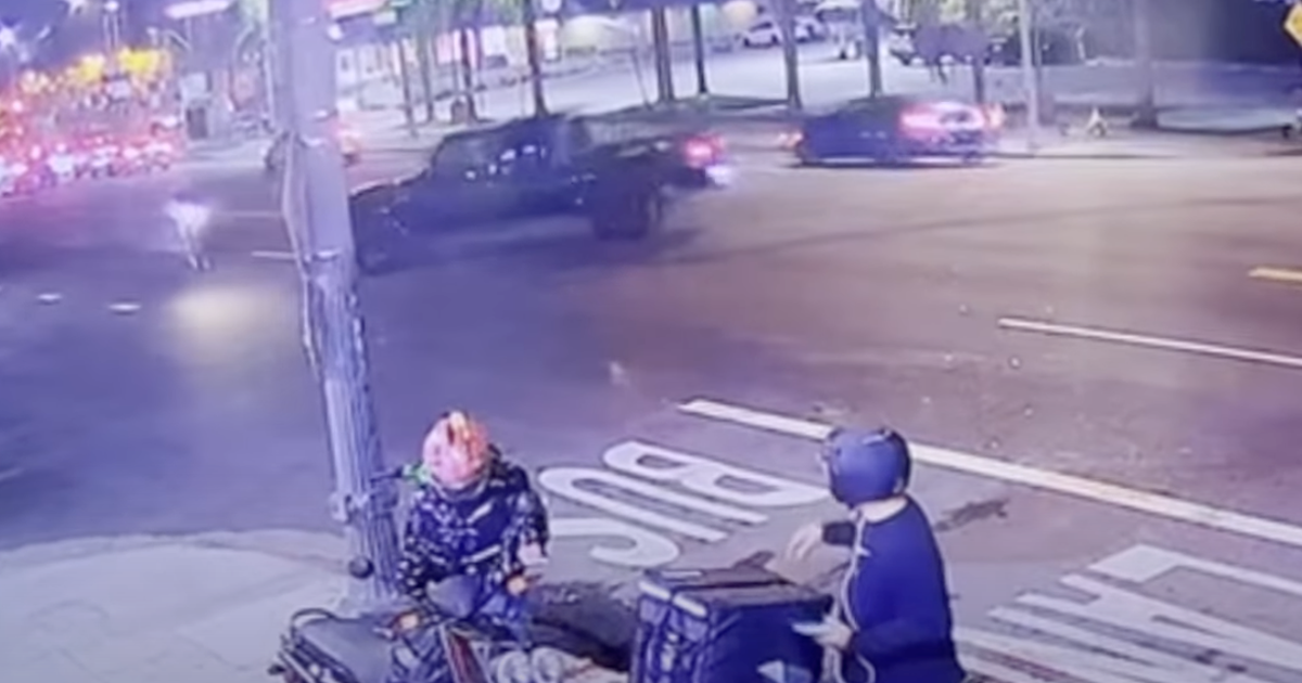 Police release video of hit-and-run crash in downtown Los Angeles as ...