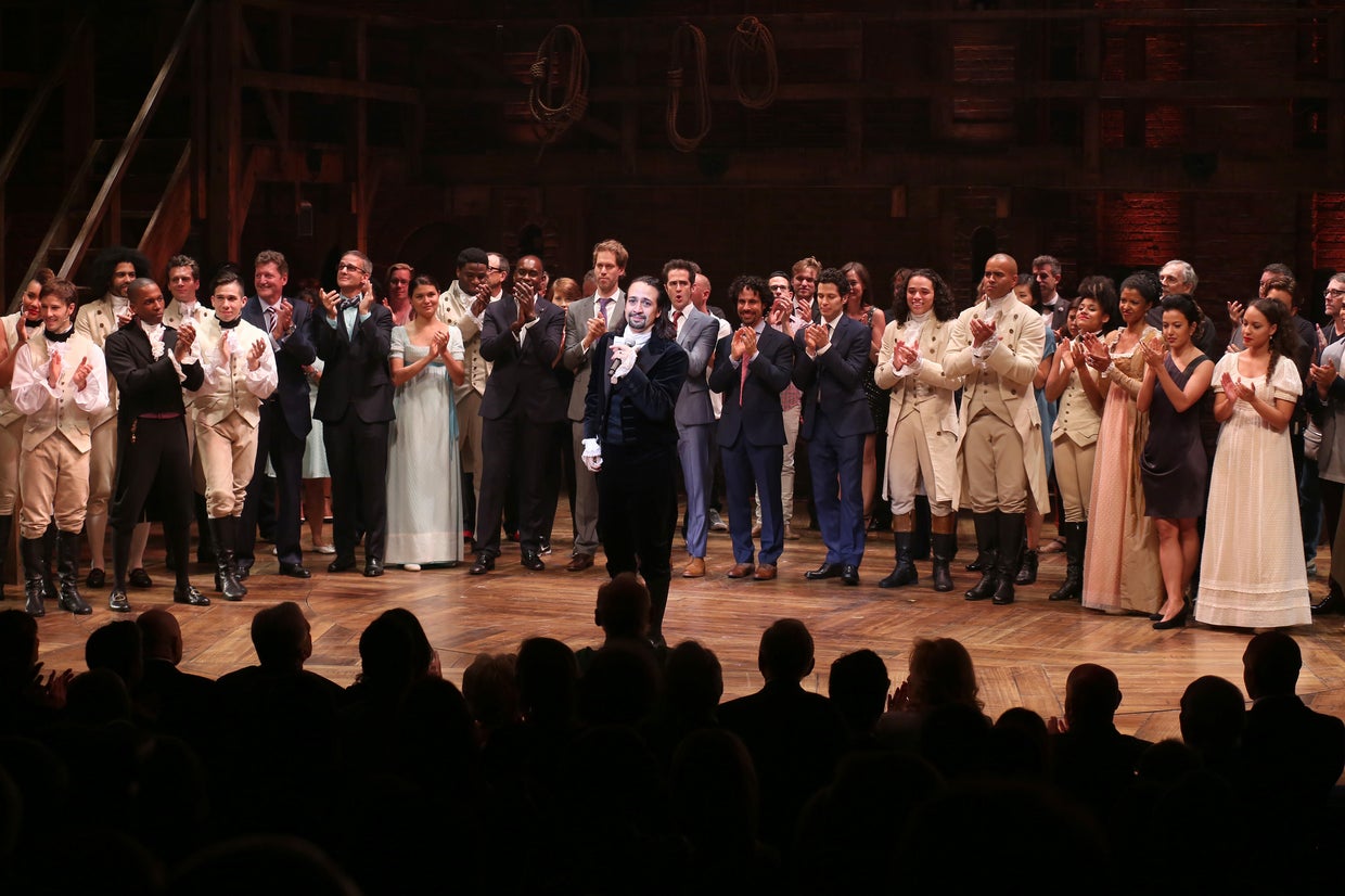 "Hamilton" original cast to reunite for Tony Awards 2025 performance in June - CBS News