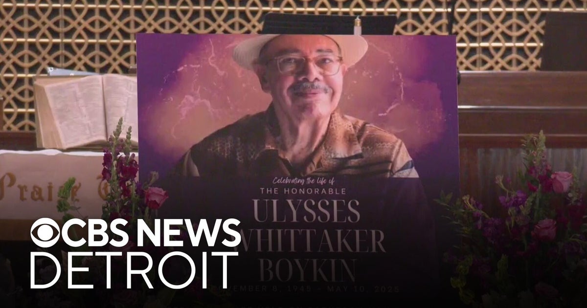 Family and friends honor Ulysses Boykin during funeral services - CBS ...