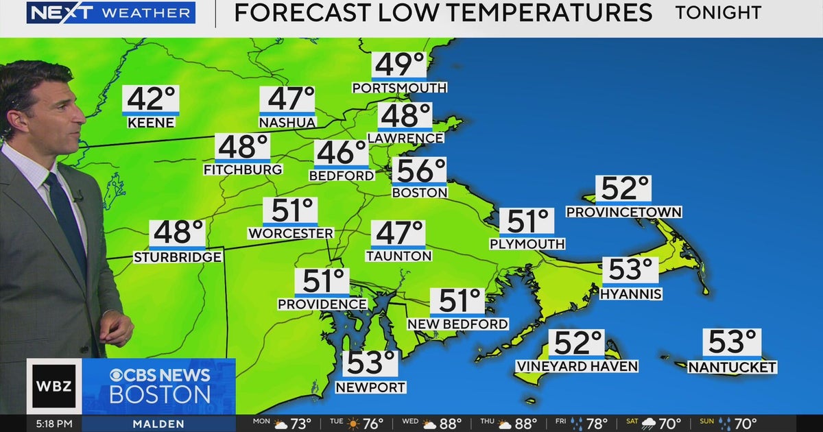 Next Weather: WBZ evening forecast for June 2, 2025 - CBS Boston
