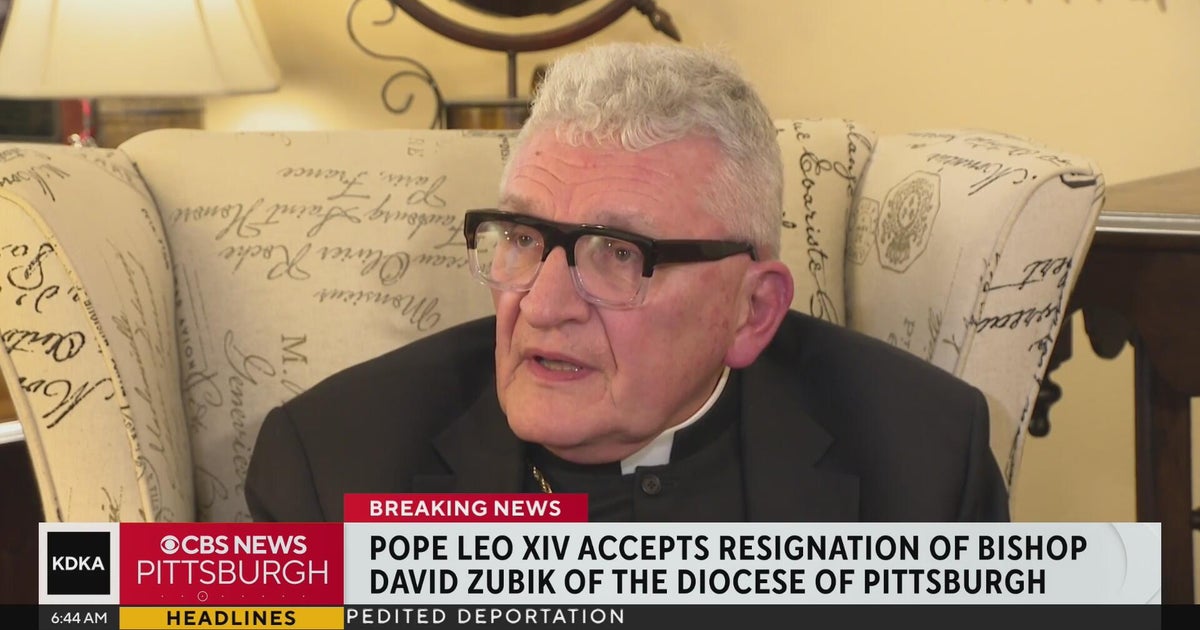 Pope Leo XIV accepts Bishop Zubik's resignation, appoints new bishop - CBS Pittsburgh