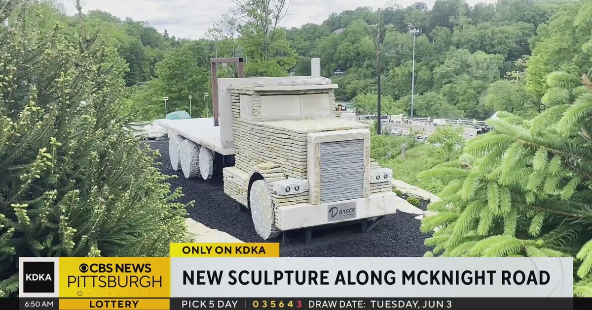 McKnight Road truck sculpture pays tribute to "big" member of the ...