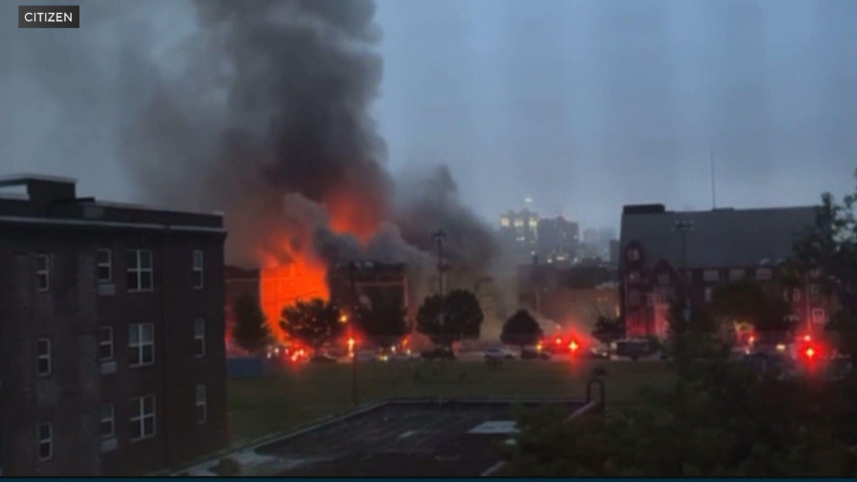 Flames and smoke seen after 4-alarm fire breaks out at West ...