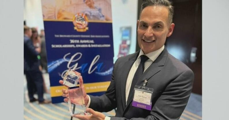 CBS News Miami's Ivan Taylor honored by Broward County Hispanic Bar ...