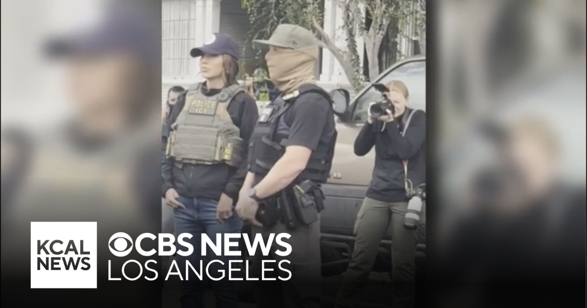 DHS Secretary Kristi Noem joins ICE raid in L.A. County neighborhood ...