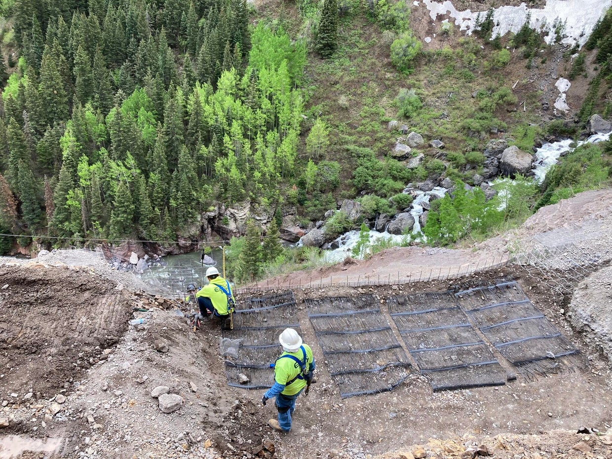Rockfall damage repaired, popular Colorado high country road re-opened ...