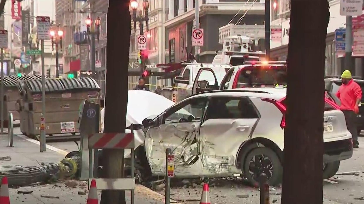 San Francisco police arrest 2 after overnight pursuit, crash in ...