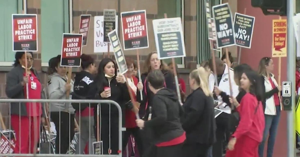 UCSF Benioff Children’s Hospital workers begin strike - CBS San Francisco