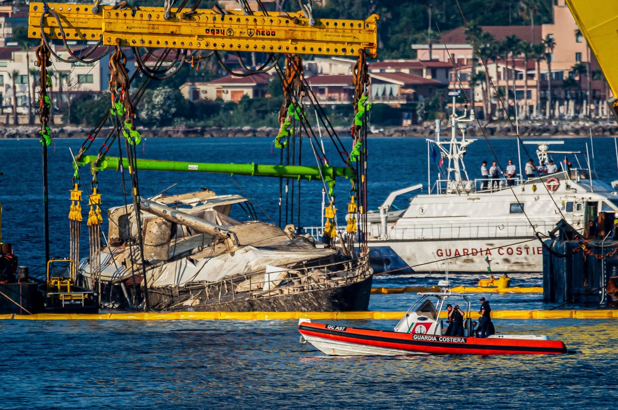 Superyacht that sank with British tech magnate Mike Lynch on board ...