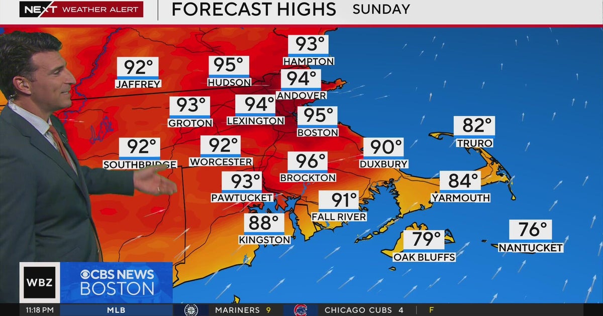 Next Weather: WBZ weather forecast - CBS Boston