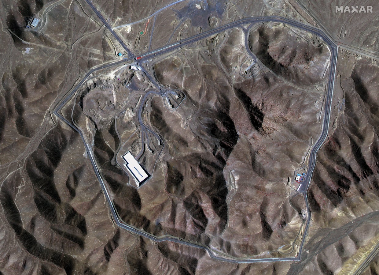 Satellite photos show before and after U.S. strikes on Iran's nuclear facilities - CBS News