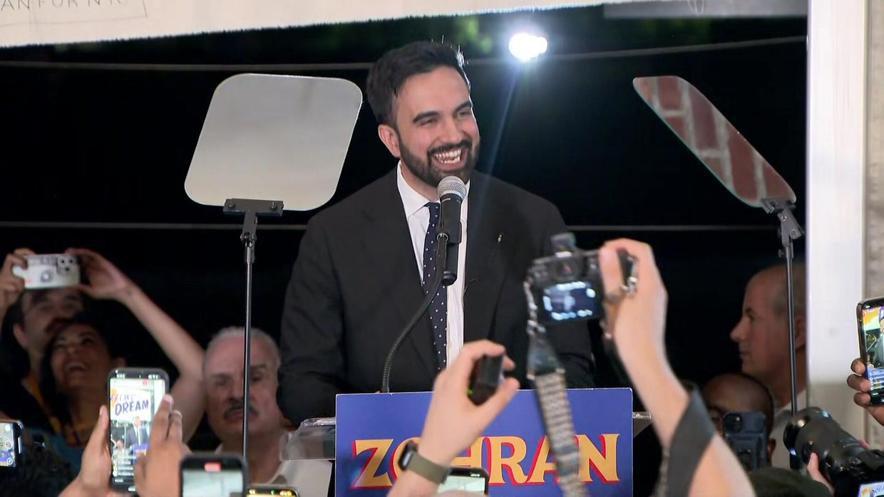 In NYC primary, Zohran Mamdani says "I will be your Democratic nominee ...