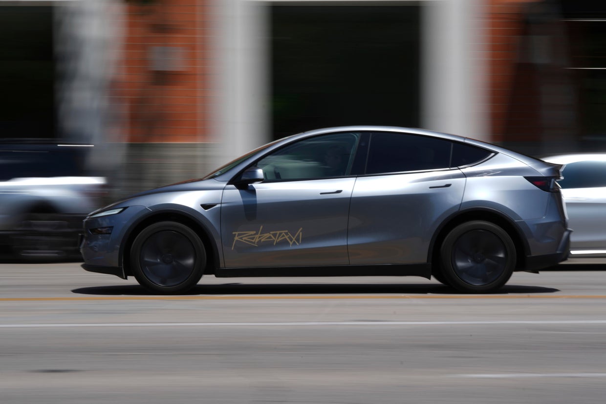 Tesla robotaxis face scrutiny after erratic driving caught on camera ...