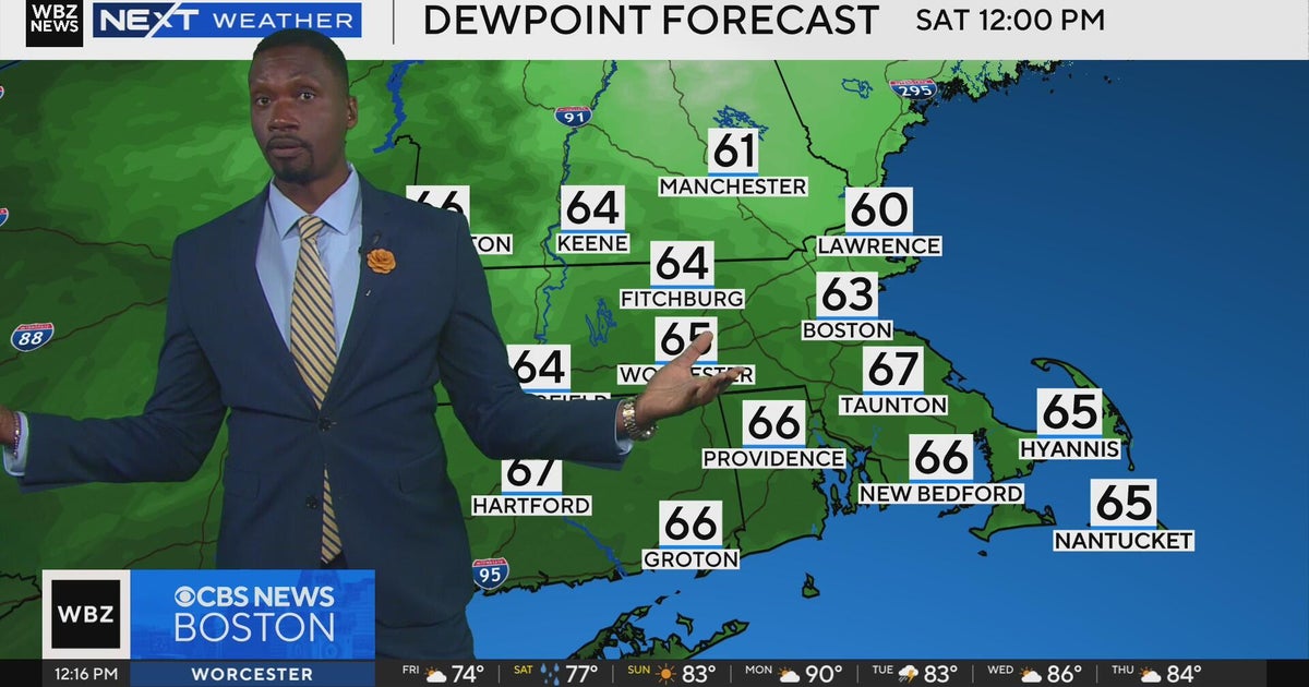 Next Weather: WBZ midday forecast for 6/27 - CBS Boston