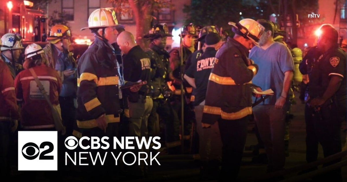 Bronx fatal fire forces tenants to evacuate overnight - CBS New York