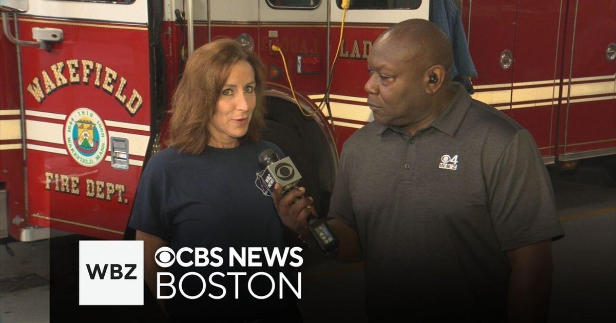 Wakefield firefighter courageously battling cancer for a 2nd time - CBS ...