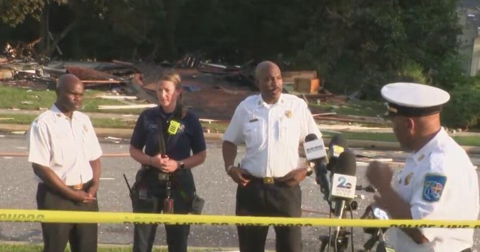 Baltimore County fire chief gives update on house explosion in Rosedale ...