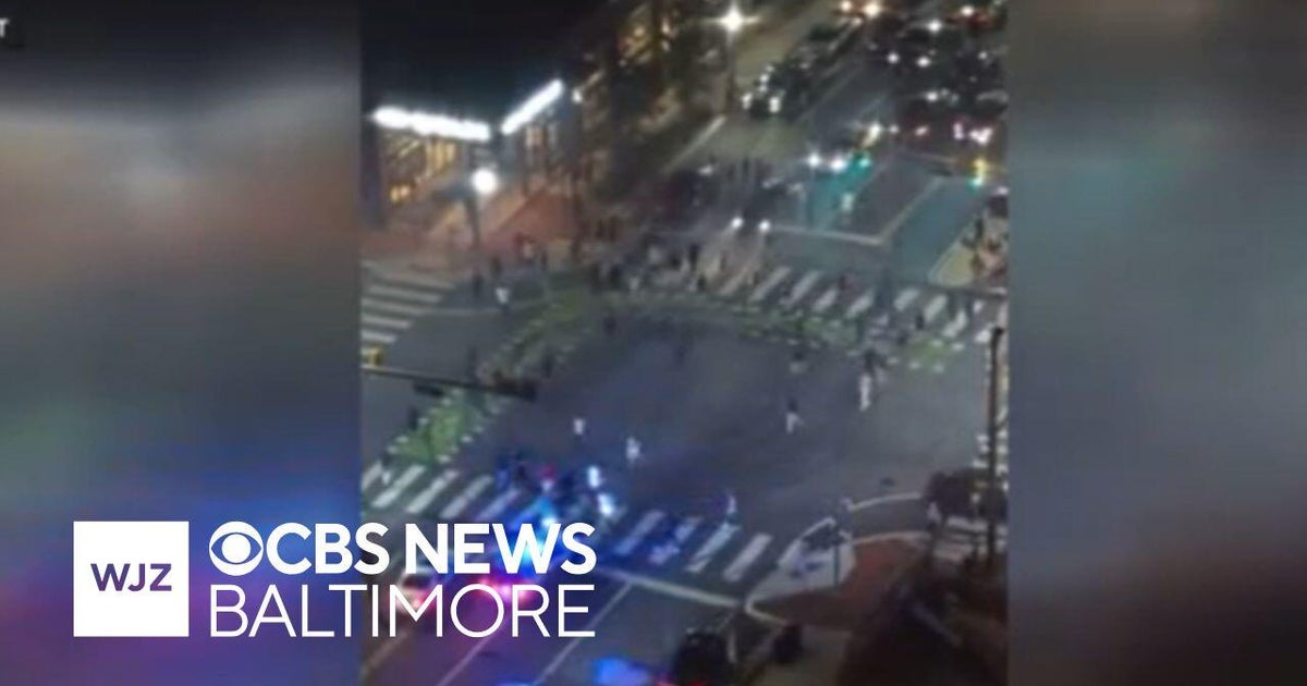 Video shows Baltimore car rally before it was broken up by police - CBS ...