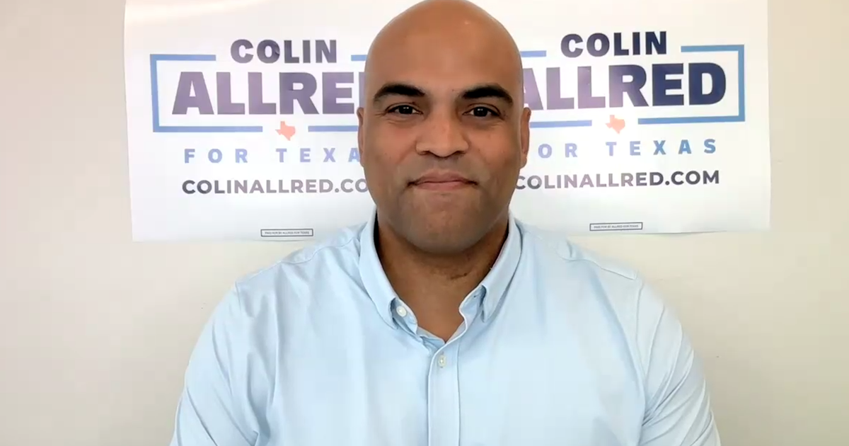 Former Congressman Colin Allred discusses his second run for U.S ...