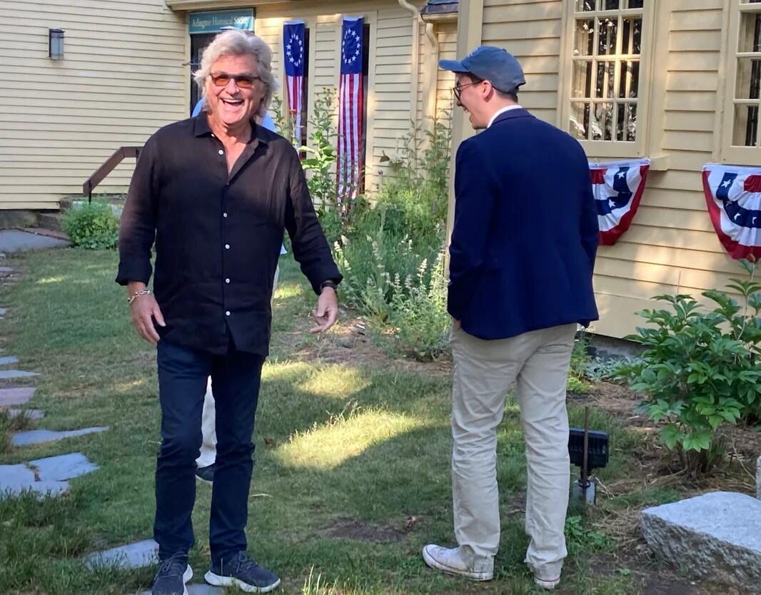 Actor Kurt Russell spends July 4th visiting home of his ancestor in ...