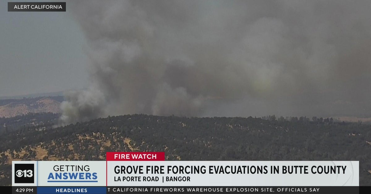 2 wildfires in Butte County force evacuations on Fourth of July - CBS ...