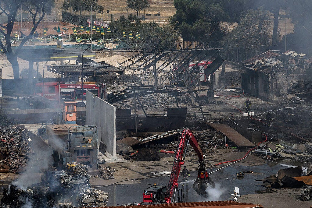Gas station explosion in Rome injures dozens of people: "I felt my skin ...