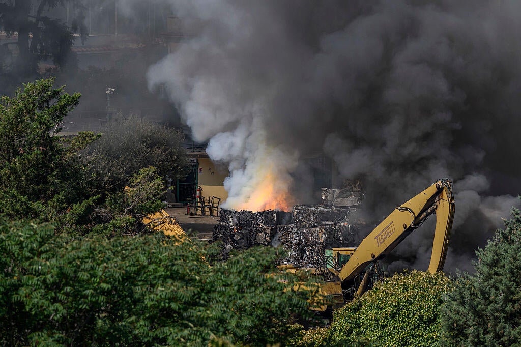 Gas station explosion in Rome injures dozens of people: "I felt my skin ...