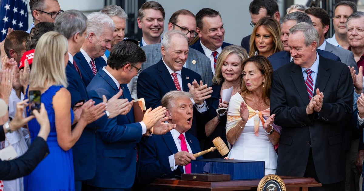 How President Trump's budget law will impact Americans - CBS News