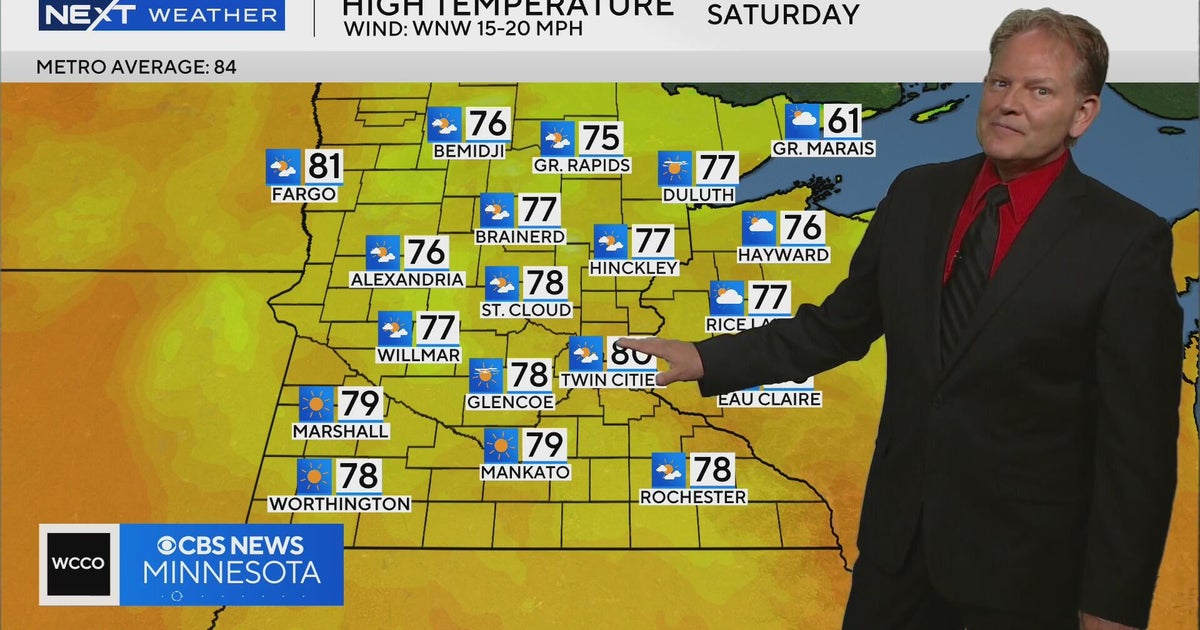 NEXT Weather: 5 p.m. Minnesota forecast from July 10, 2025 - CBS Minnesota