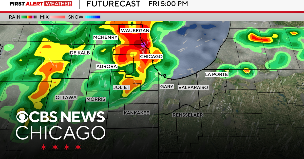 Chicago weather: Severe storms Friday - CBS Chicago