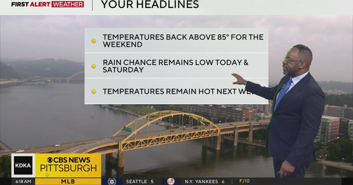 KDKA-TV Morning Forecast (7/11) - CBS Pittsburgh