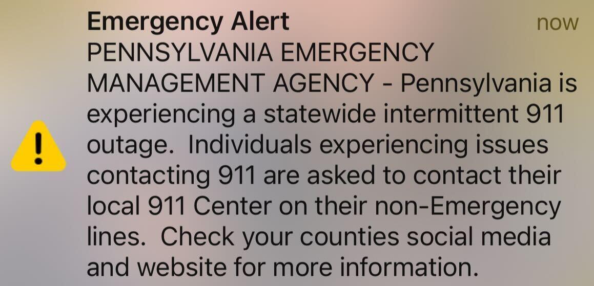 911 outage reported in Pennsylvania caused by IT issue, governor says ...
