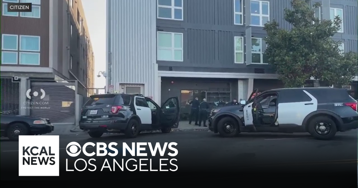LAPD officers shoot and kill suspect in Hyde Park - CBS Los Angeles