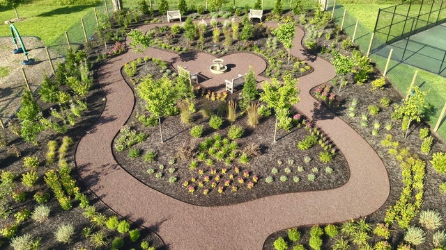 Brownsburg Park Memorial Butterfly Garden 