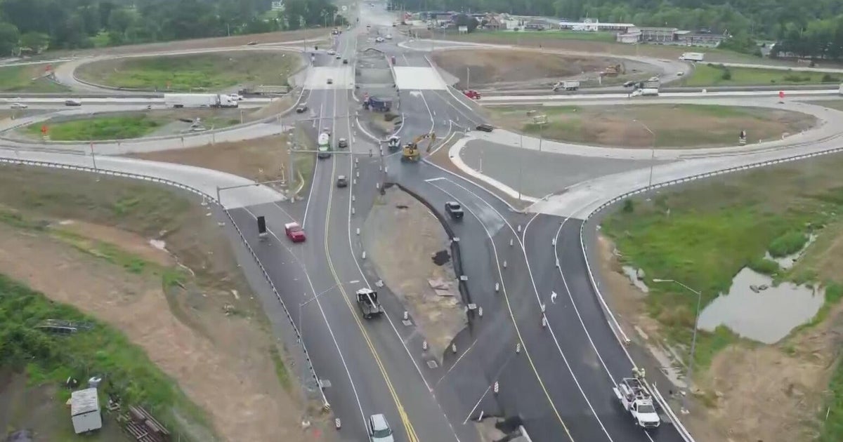 New Diverging Diamond Interchange to open in Westmoreland County - CBS ...