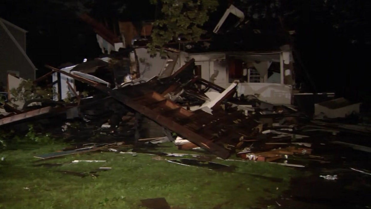 Photos show flash flooding damage in New York City-area storms - CBS ...