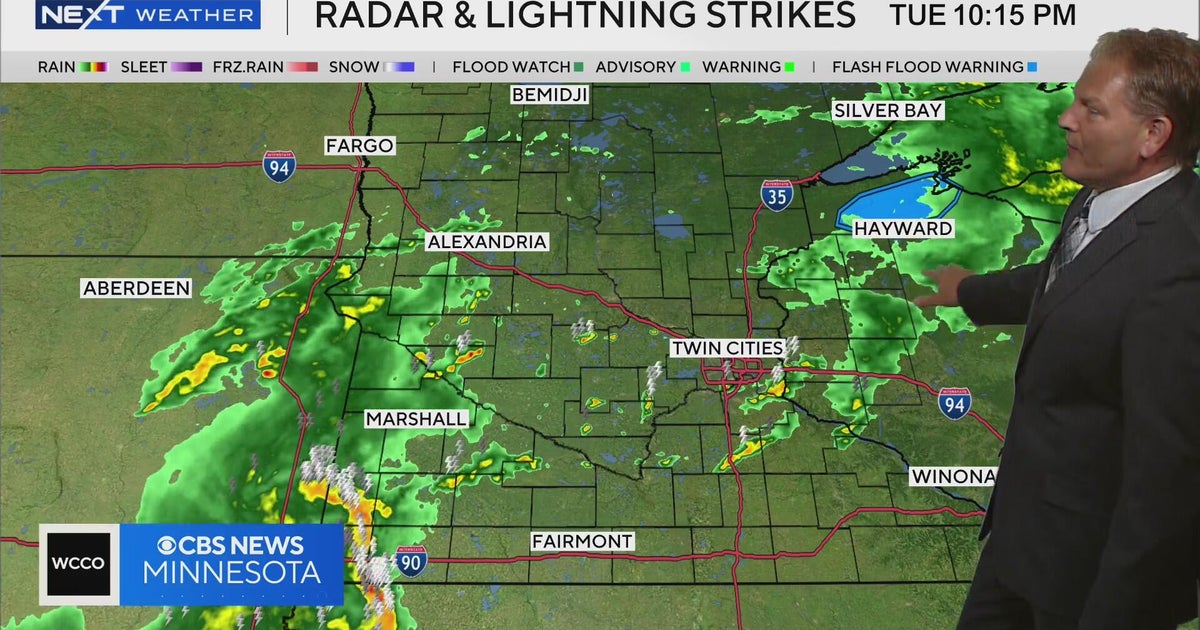 NEXT Weather: 10 p.m. report for Minnesota on July 15, 2025 - CBS Minnesota