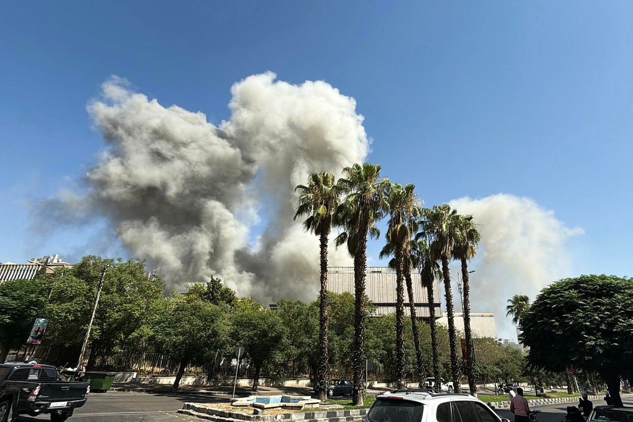 U.S. "very concerned" as Israel strikes Syria's capital Damascus amid ...