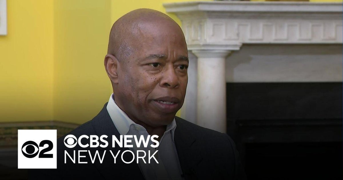 NYC Mayor Eric Adams on his reelection strategy - CBS New York