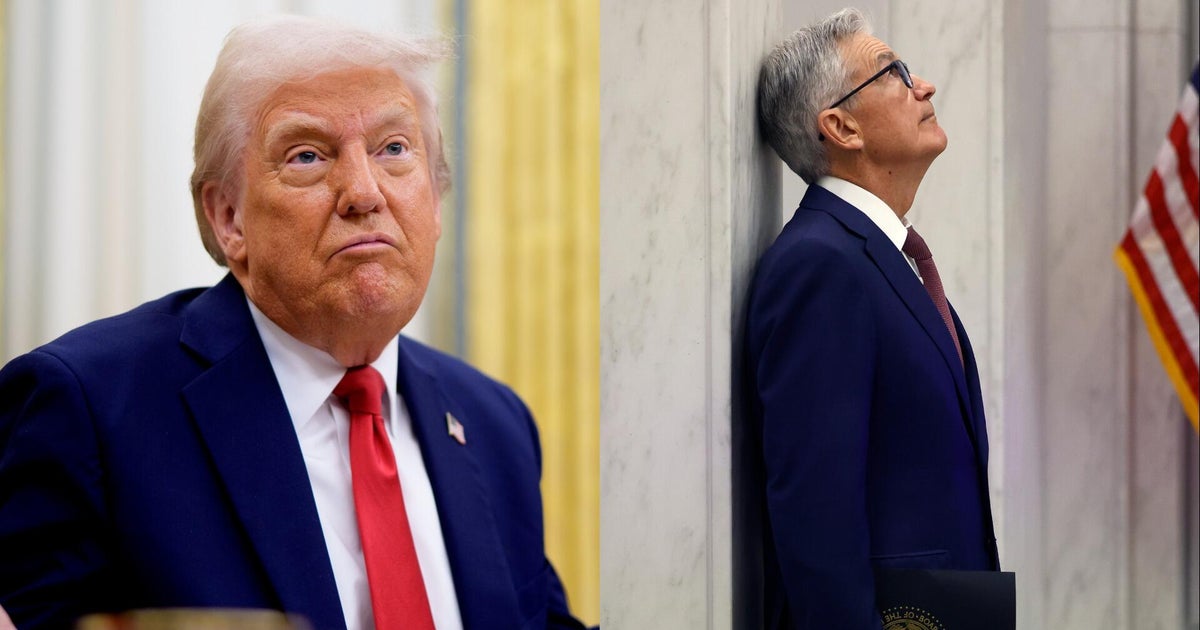 Trump sends mixed signals on firing Jerome Powell - CBS News