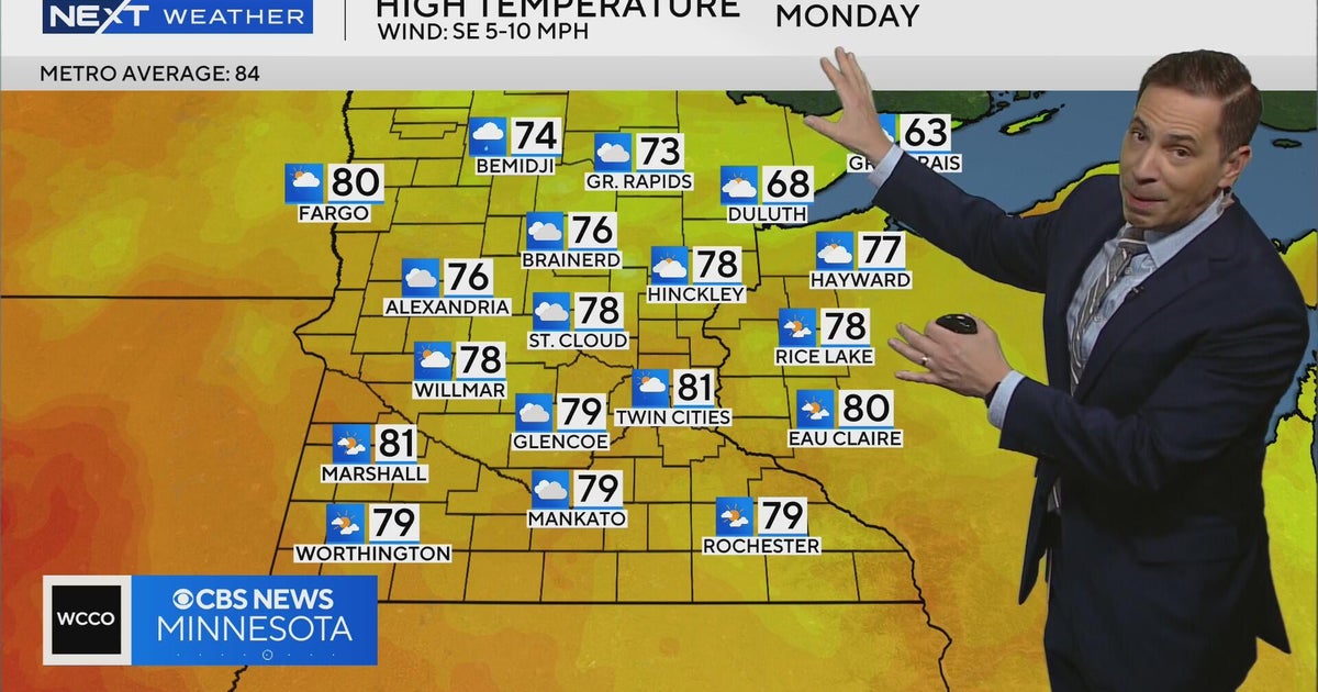 NEXT Weather: 6 p.m. weather for Saturday, July 19, 2025 - CBS Minnesota