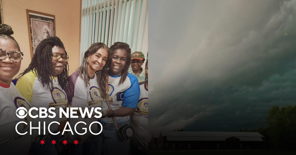 Norma Le Mignot honored, shelf cloud | What Caught My Eye - CBS Chicago