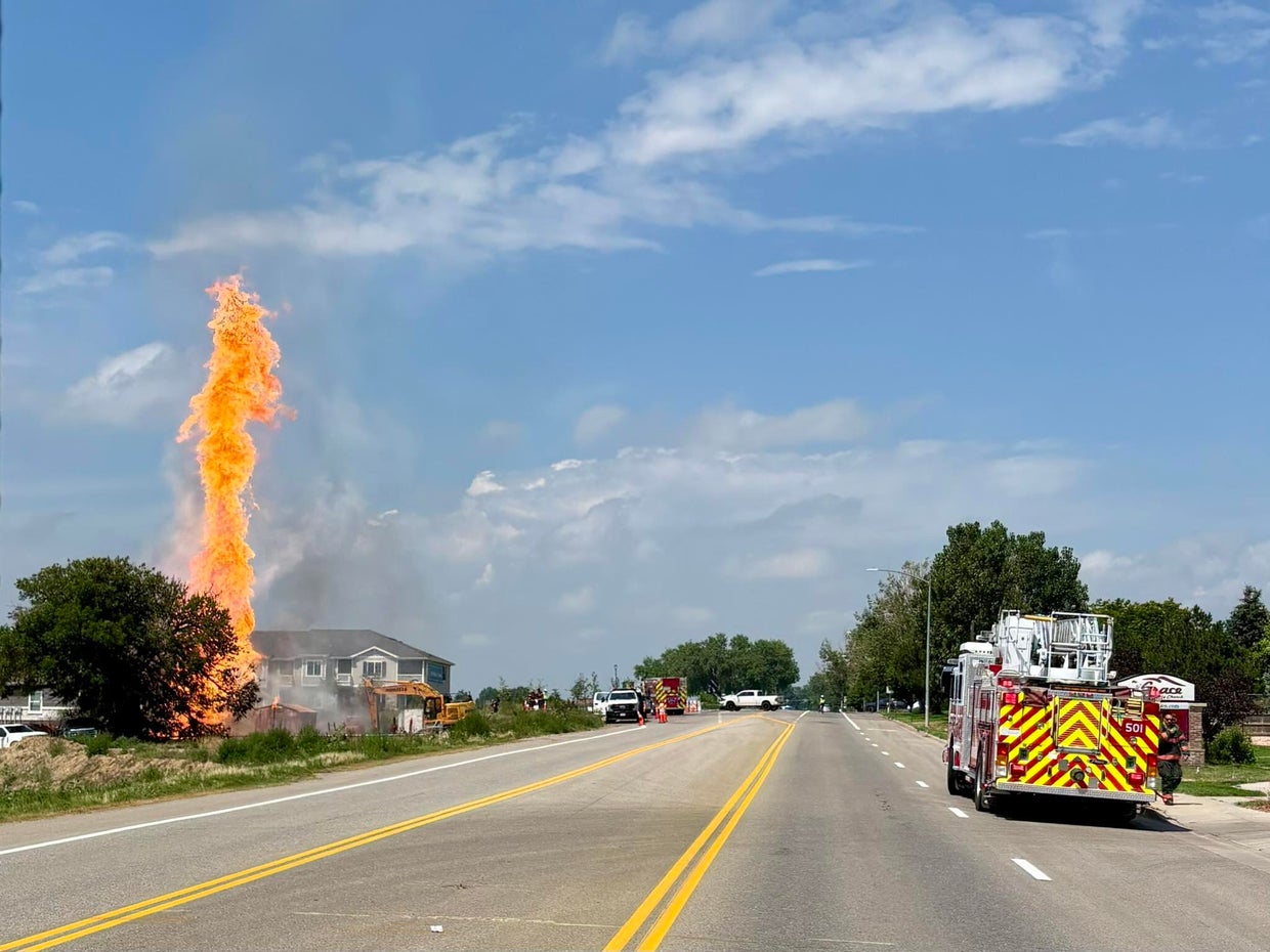 Northern Colorado fire crews extinguish gas fire in Johnstown: "Very ...